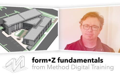 קורס מקוון formZ | לימוד עצמי פורמ-זי | קורס עיצוב ב-formZ